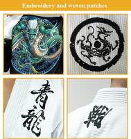 China Unisex Jiu Jitsu Suit BJJ GI Uniform 550 Gsm 450 Gsm Sportswear for sale