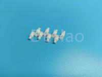 China OEM PTFE Bevel Insulator 45 Degree Coaxial Machining RoHS Reach Compliance for sale