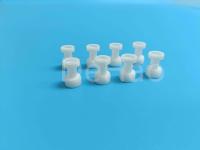 China PTFE Insulator CNC Machined Washer Bushing Gaske RF Coaxial Connectors for sale
