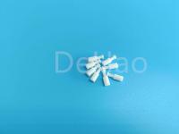 China Virgin PTFE Insulators CNC Machined Washer Bushing Coaxial RF Adapters for sale