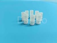 China High Precision PTFE Insulators CNC Machined Parts Coax RF Coaxial Connectors for sale