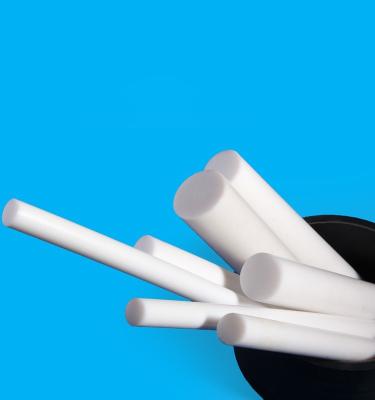 China Rohs  PTFE Rod Extruded Solid Plastic Rods Corrosion Resistant for sale