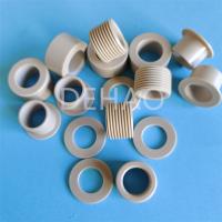 China Non Metallic PEEK Nut Gasket For Seft Lubricant Plastic Bearing Shaft Sleeve for sale