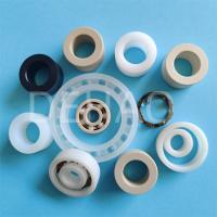 China Non Metallic PEEK Nut Gasket For Seft Lubricant Plastic Bearing Shaft Sleeve for sale