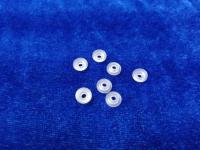 China Valve Seats PCTFE Kel F Cylindrical Aeronautical Connector Components for sale