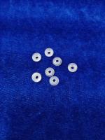 China Valve Seats PCTFE Kel F Cylindrical Aeronautical Connector Components for sale