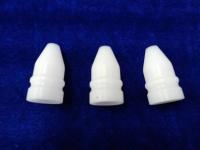 China White CNC Machining Plastic Parts POM Acetal Threaded Clamp Boot for sale