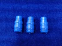 China Blue POM Acetal Copolymer Connector Automotive CNC Parts for sale