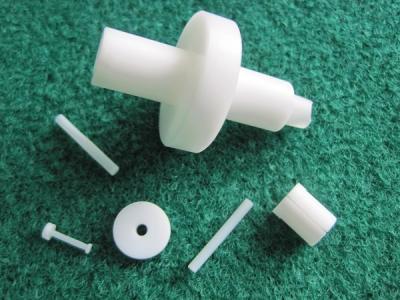 China Low Friction PTFE Machined Parts , White PTFE Electrical Insulator for sale