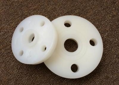 China CNC PVDF Parts Polyvinylidene Fluoride Gasket Male Thread Connection for sale