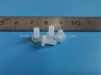 China ISO9001 Nylon Machined Parts , Unfilled White Nylon Screws for sale