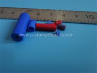 China Colorful Custom PTFE Parts Insulator Gasket Tube High Temperature Resistance for sale