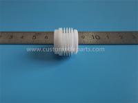 China Flexible PTFE Tube Connector Customized White PTFE Pipe Fittings for sale