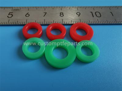 China Colorful Plastic Flat Washer Polyoxymethylene POM Bushing for sale