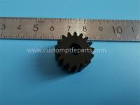China Black CNC Machining Plastic Parts High Temperature Resistance PBI Gear Sliding Part for sale