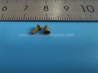 China 2mm CNC Machining Plastic Parts PAI Torlon 4203 Screw High Temperature Resistance for sale