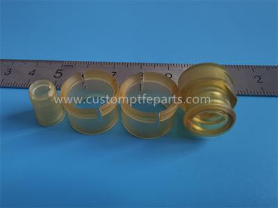 China Extruded Ultem Tube Transparent Amber Flame Resistant for sale