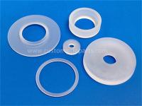 China Valve Seats PCTFE Kel F Cylindrical Aeronautical Connector Components for sale