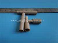 China OEM PEEK Machined Parts Tube High Frequency RF Connector for sale