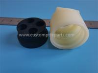 China OEM CNC Machining Plastic Parts ABS Insulator For Connectors for sale