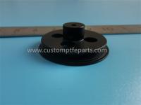China Lubricated Plastic Molded Parts POM Acetal Sliding Belt Pulley for sale
