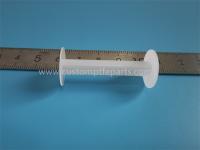 China Pipe Spreader Plastic Machined Components Shaft Enclosing Tube Wire Wrapping for sale