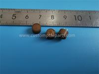 China Dark Brown Bronze Filled PTFE  EIZZ 3 PIN Din Plug Tonearm Connector for sale