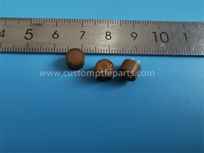 China Dark Brown Bronze Filled PTFE  EIZZ 3 PIN Din Plug Tonearm Connector for sale