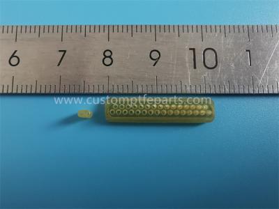 China RoHS Ultem PEI High Precision Rectangular Connector Socekt Insulator for sale