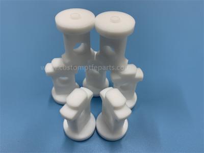 China Virgin Custom PTFE Parts Insulator RF Connector SMA SMP Insulator for sale