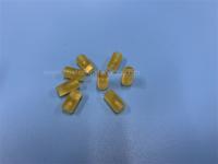 China Amber Ultem PEI 1000 Customized Slotted Head Screws Sleeve for sale