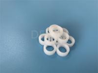China White POM Acetal Plastic Ring Washer Food Processing Machine Parts for sale