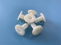China Machinery POM Acetal Copolymer , White Plastic Screw Nut for sale