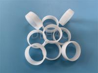 China White PTFE Insulator , Creep Resistance PTFE Ring Gasket for sale