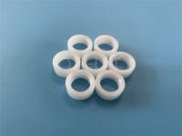 China White POM Acetal Plastic Ring Washer Food Processing Machine Parts for sale
