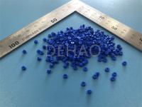 China Blue PTFE Machined Parts Insulator For RF Connector ISO14001 for sale