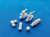 China NPT Connector PTFE Tube Fittings Elbow Tee Single Ferrule Union Needle Valve for sale
