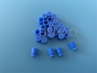 China Blue Custom PTFE Parts High Temperature Resistance Gasket Tube for sale