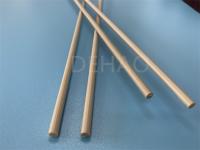 China Moisture Resistant PEEK Rod Stock , Beige PEEK Round Bar for sale