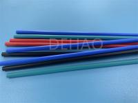 China Green PTFE Solid Round Bar , Chemical Industry PTFE Bar Stock for sale