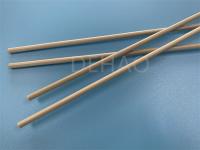 China Moisture Resistant PEEK Rod Stock , Beige PEEK Round Bar for sale