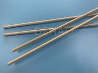 China Moisture Resistant PEEK Rod Stock , Beige PEEK Round Bar for sale