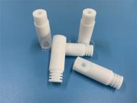 China White PTFE Machined Parts Insulator For High Voltage RF Connector for sale