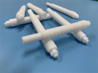 China Pure PTFE Machined Parts , High Voltage PTFE Tube Connector for sale