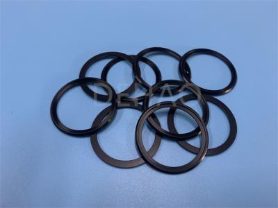 China Black POM Acetal Copolymer Baffle Ring Sliding Sleeve Gasket Ring Washer Seal for sale