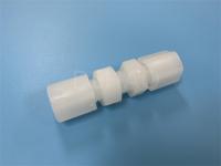 China PTFE Union Tee Ball Valve Elbow Hydraulic PFA Card Sleeve Nut for sale