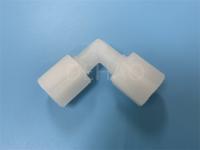 China PTFE Union Tee Ball Valve Elbow Hydraulic PFA Card Sleeve Nut for sale