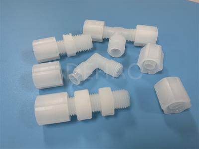 China Tee Junction PVDF Parts , Male thread PVDF Pipe Fittings for sale