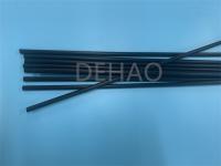 China Black Carbon Filled PTFE Rod , Extruded Graphite Filled PTFE Rod for sale