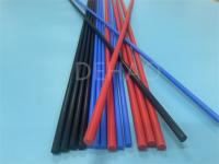 China Medical Industrial PTFE Extruded Rod , High Tamperature Resistant Black PTFE Rod for sale